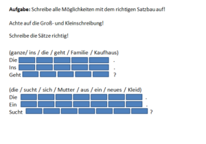 Setze dem, der oder den ein! - Deutsch - Viel Spass