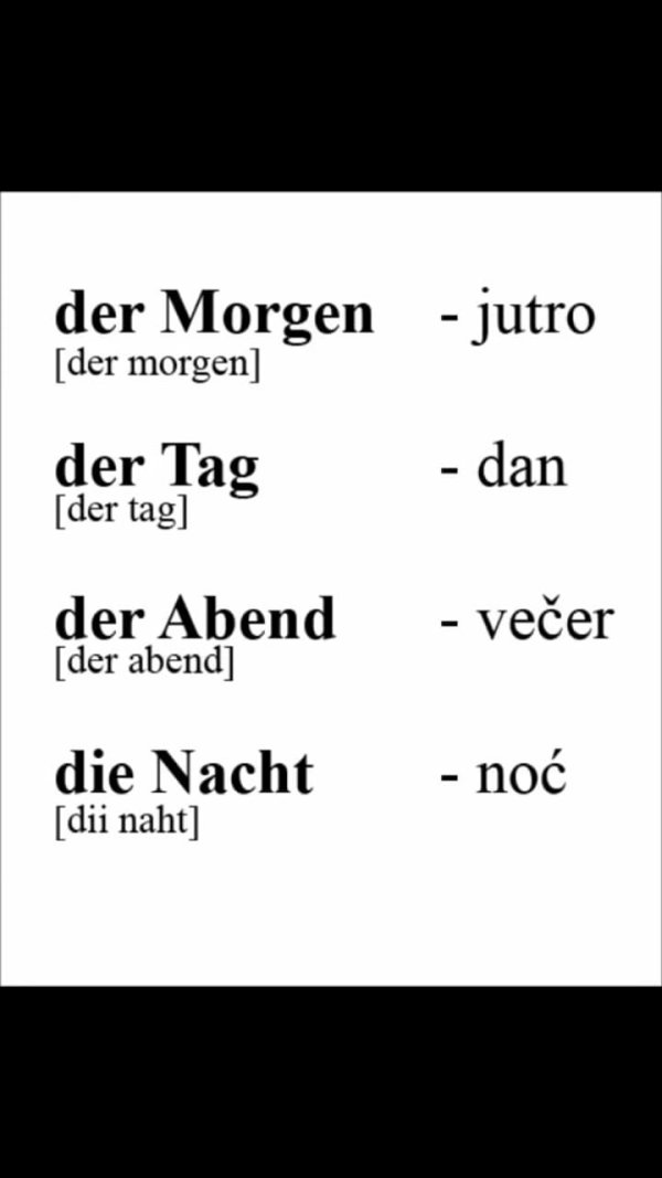 der Morgen... - Deutsch - Viel Spass