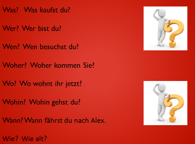 W-FRAGEN - Deutsch - Viel Spass