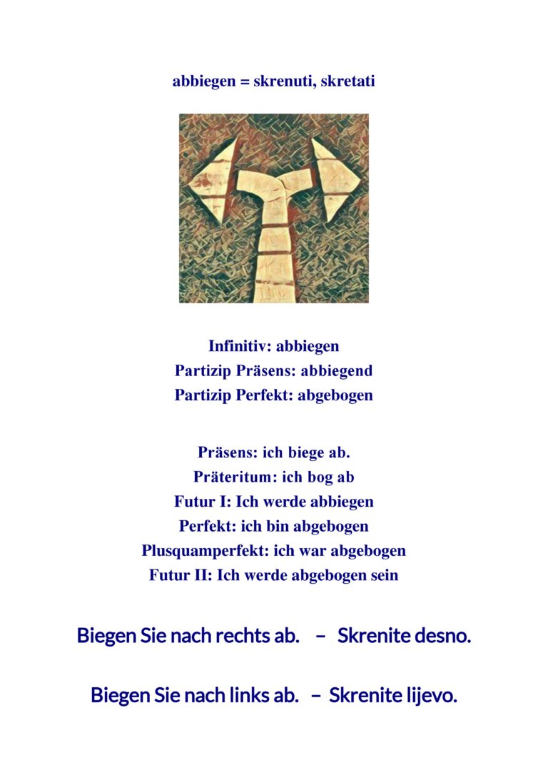 Verb: tun - Deutsch - Viel Spass