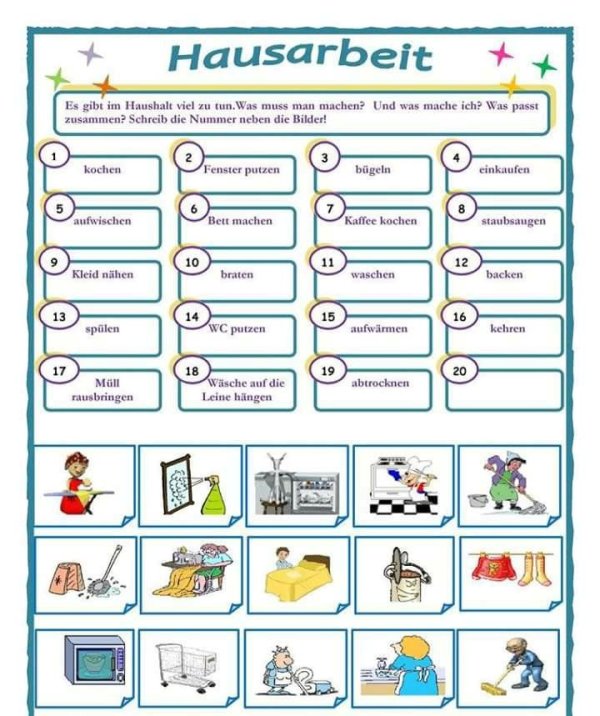 der Zettel/die Zettel - Deutsch - Viel Spass