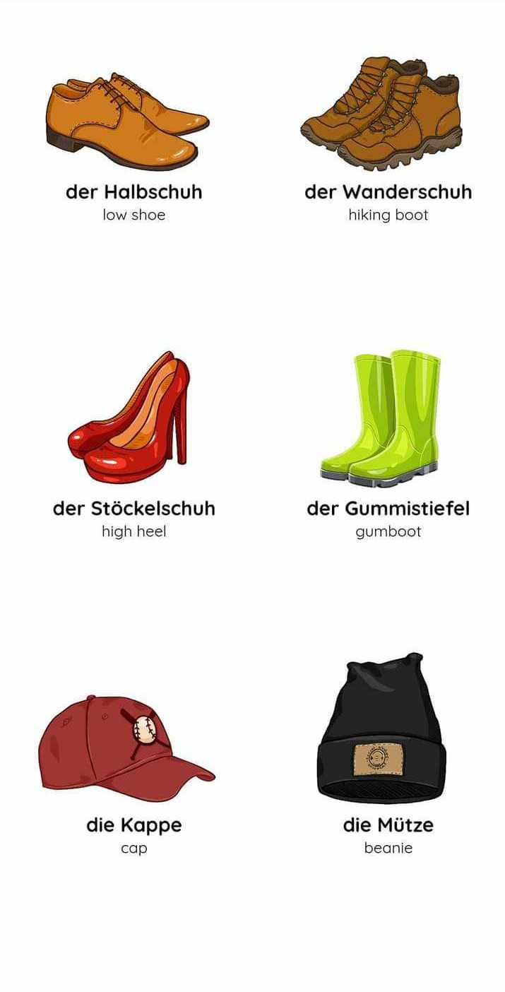 KLEIDUNG - Deutsch - Viel Spass